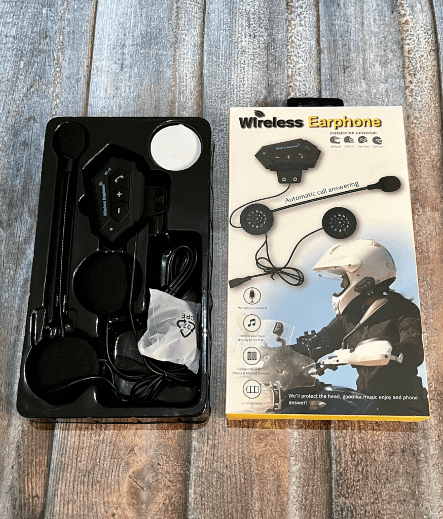 BT12 Wireless Headphone Speaker for Motorcycles Helmet