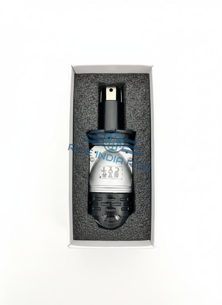 CYT 120W H4 LED Projector Headlight Bulb Universal (With Red DRL)